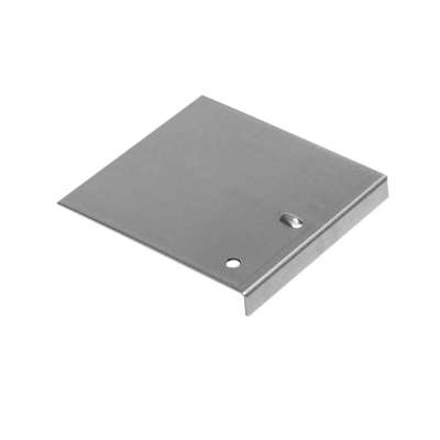 Knelstrip aluminium met slobgaten - Zink24.nl